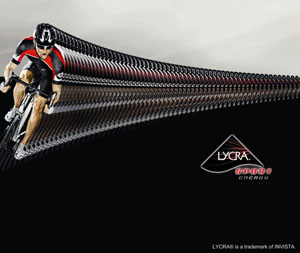 Invista extends Lycra Sport fabric range