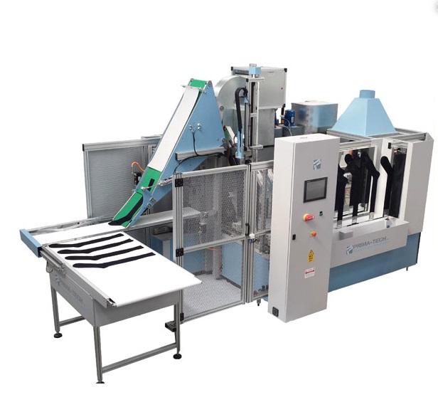 Prima-Tech introduces innovative FUTURA 38 socks boarding machine