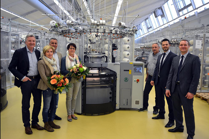 Mayer & Cie. ships 70,000th knitting machine to lingerie manufacturer ...