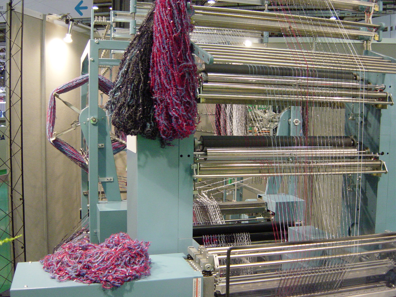 Italian textile machinery on show at Irantex